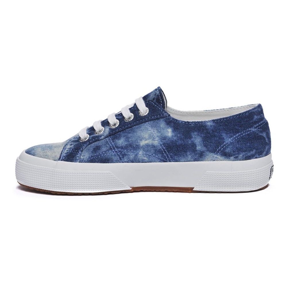 Superga Blue Tie Dye Sneakers - Gem